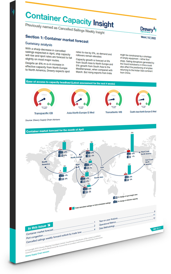 Drewry - Maritime Research Products - Container Capacity Insight ...