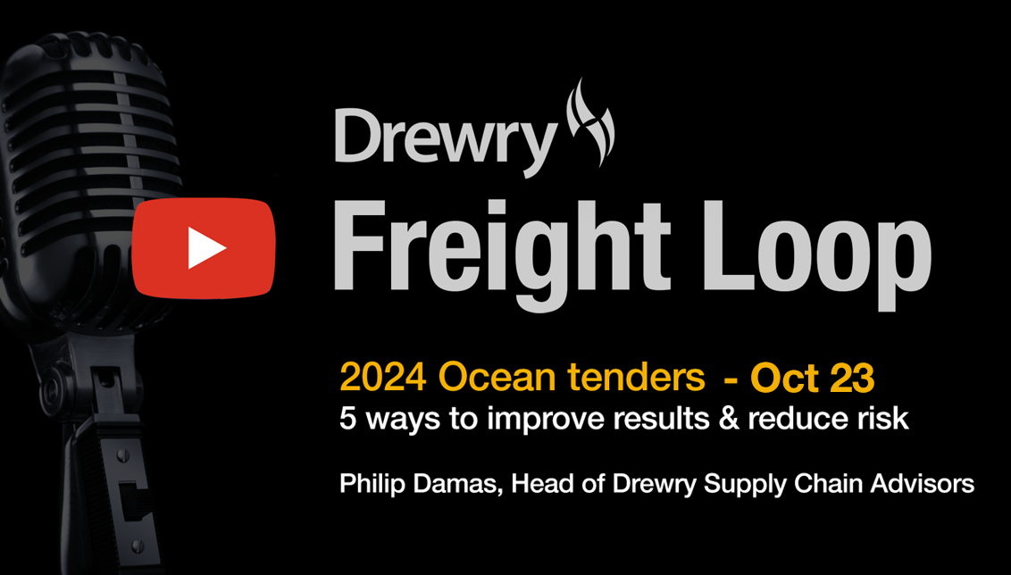 Drewry - Weekly Feature Articles - October Freight Loop - Focus on 2024 ocean tenders