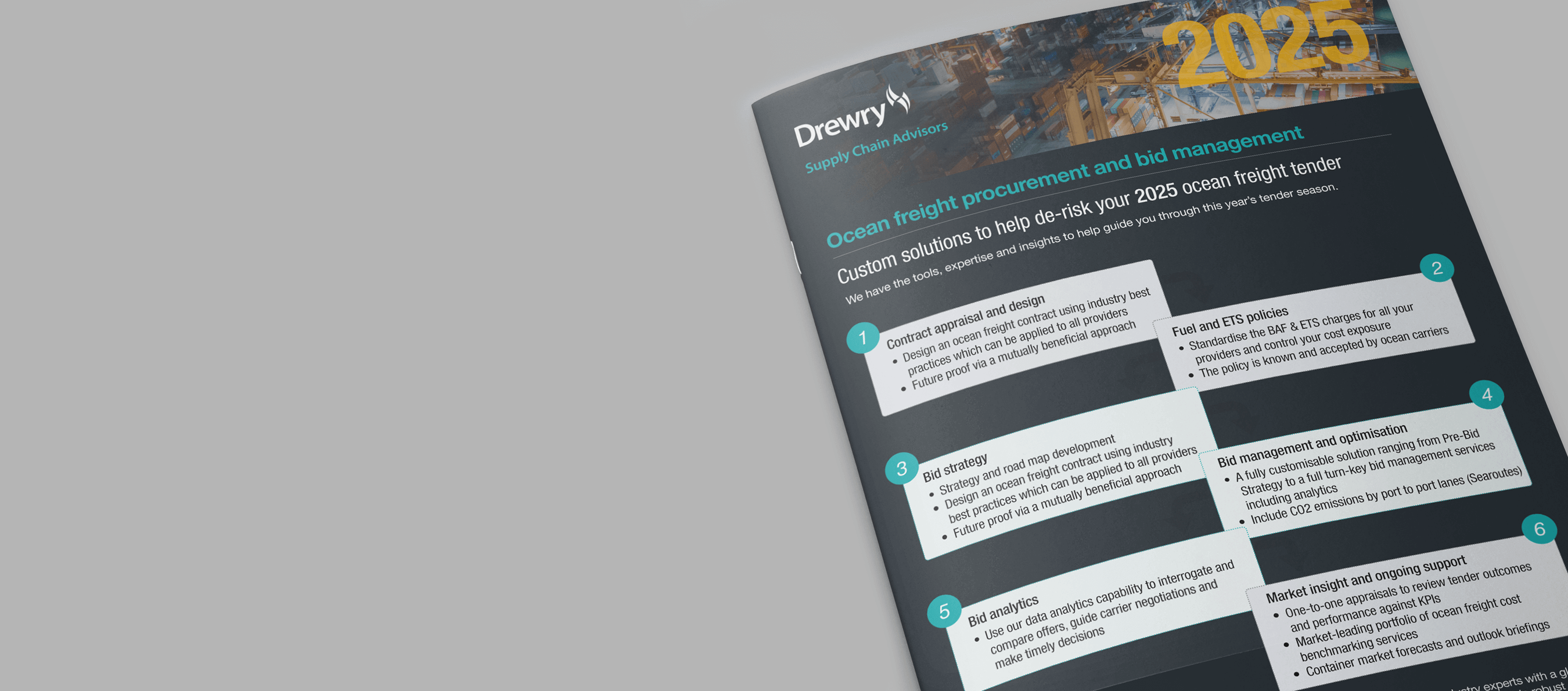 Drewry - Maritime Research, Consulting and Financial Advisory Services